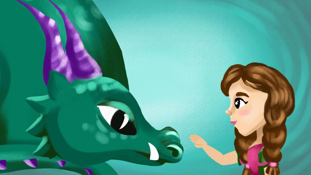 The Princess And The Dragon - Kiddom Tales
